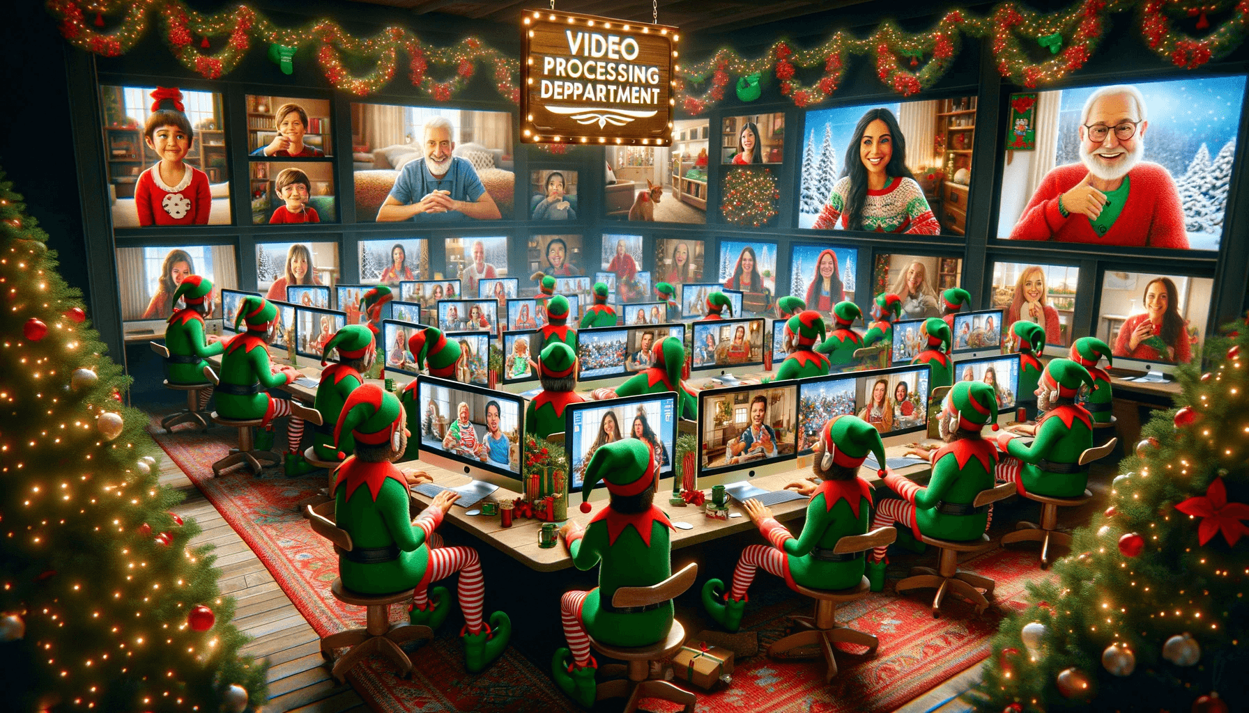 Elves Producing Videos